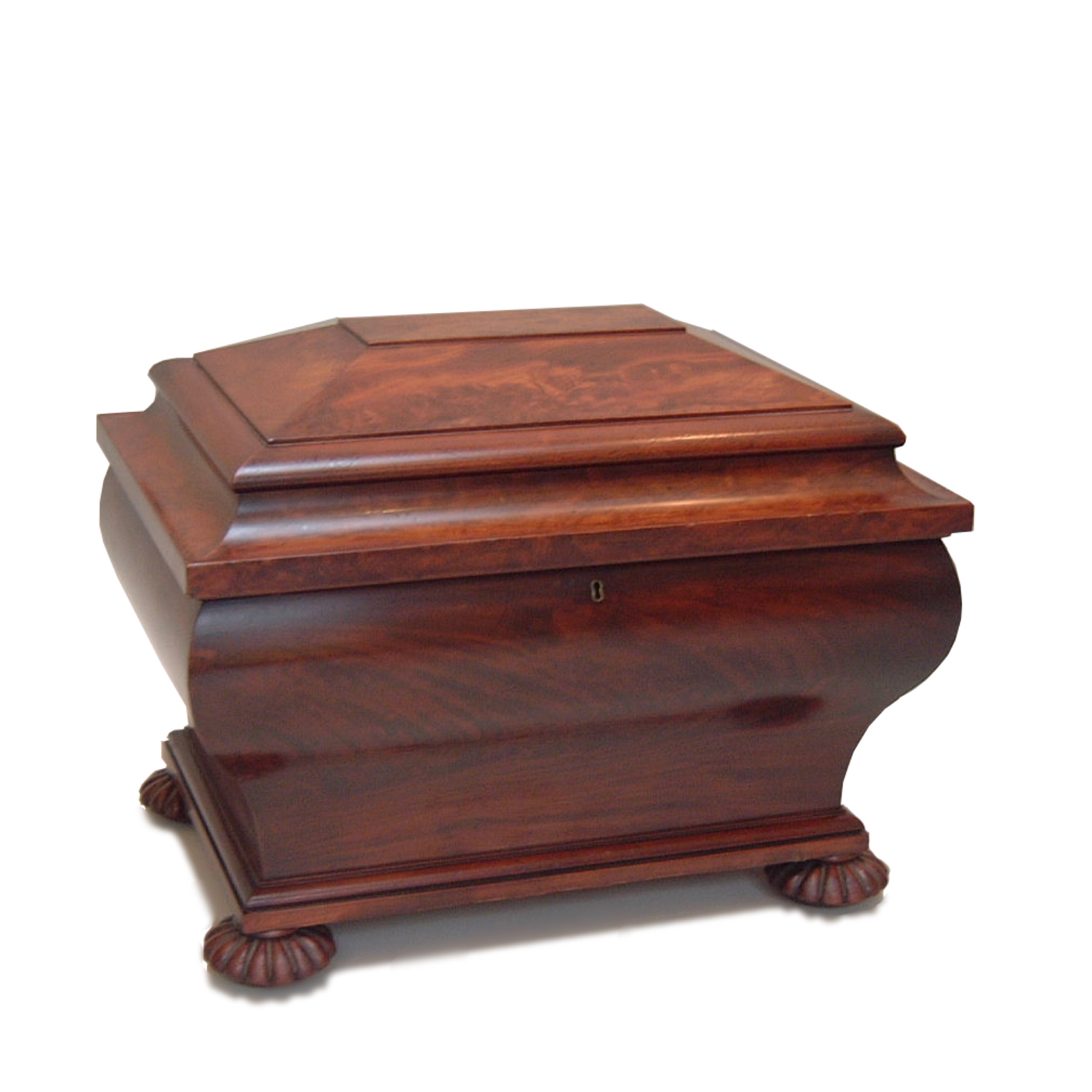 Antique George IV Mahogany Cellarette - Tim Saltwell Antiques